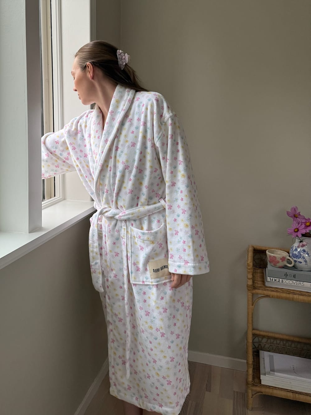 Djerf Avenue, robes, dressing gowns, soft terry robes, organic cotton ...