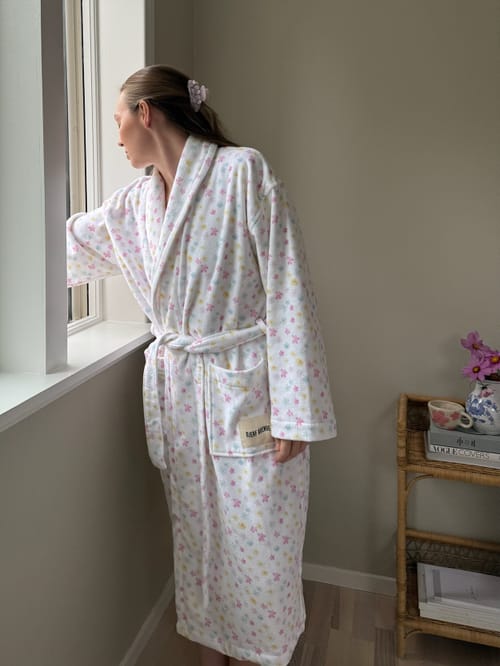 Djerf Avenue, robes, dressing gowns, soft terry robes, organic cotton ...